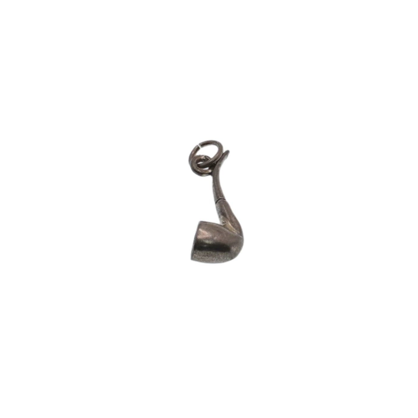 925 Silver Smoke Pipe Charm- CHARM0088 | Silver Palace Inc