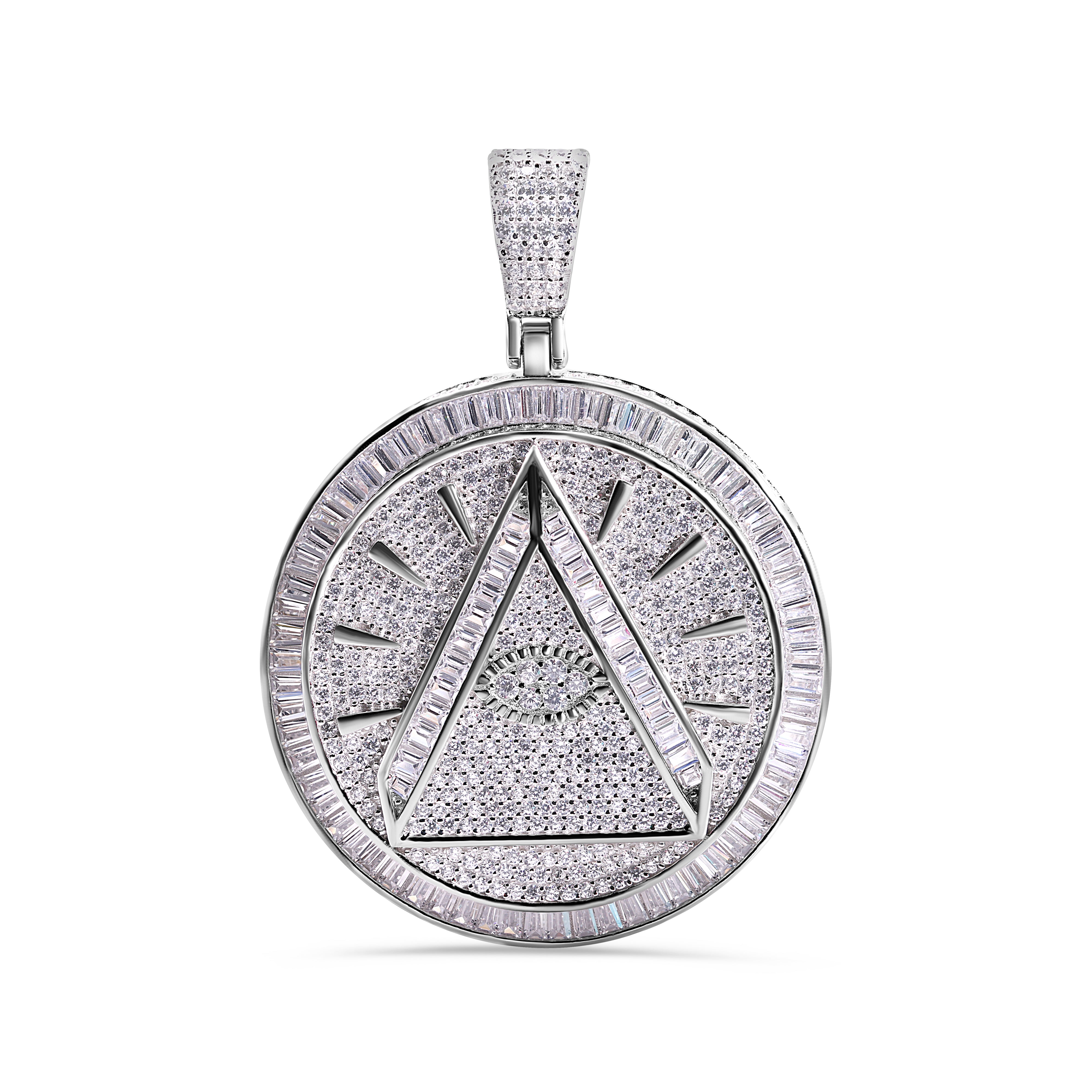 Hip Hop Pendants - Sterling Silver Hip Hop Pendants - Iced Out Hip Hop ...
