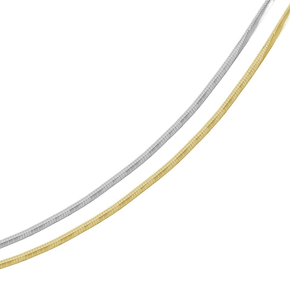 Sterling Silver Omega Spring Chains