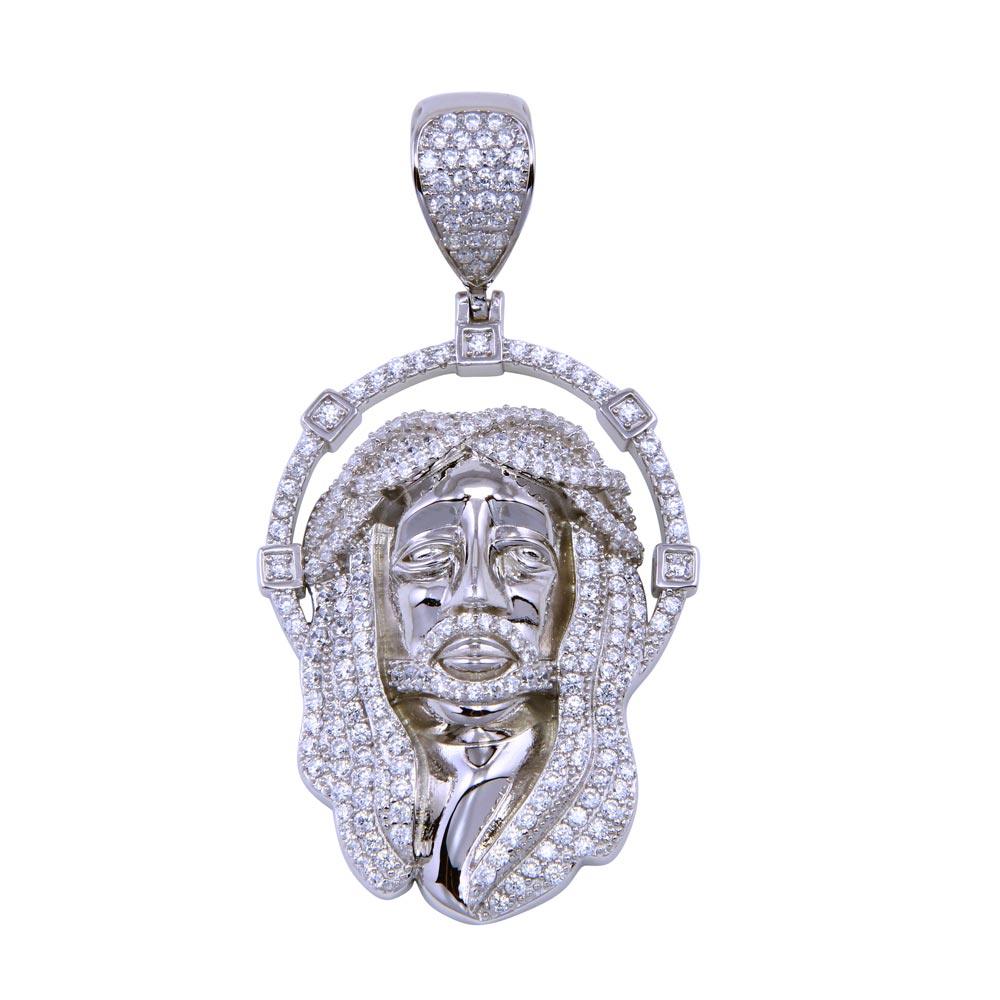 Hip Hop Pendants - Sterling Silver Hip Hop Pendants - Iced Out Hip Hop ...