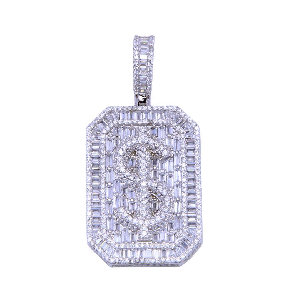 Hip Hop Pendants - Sterling Silver Hip Hop Pendants - Iced Out Hip Hop ...